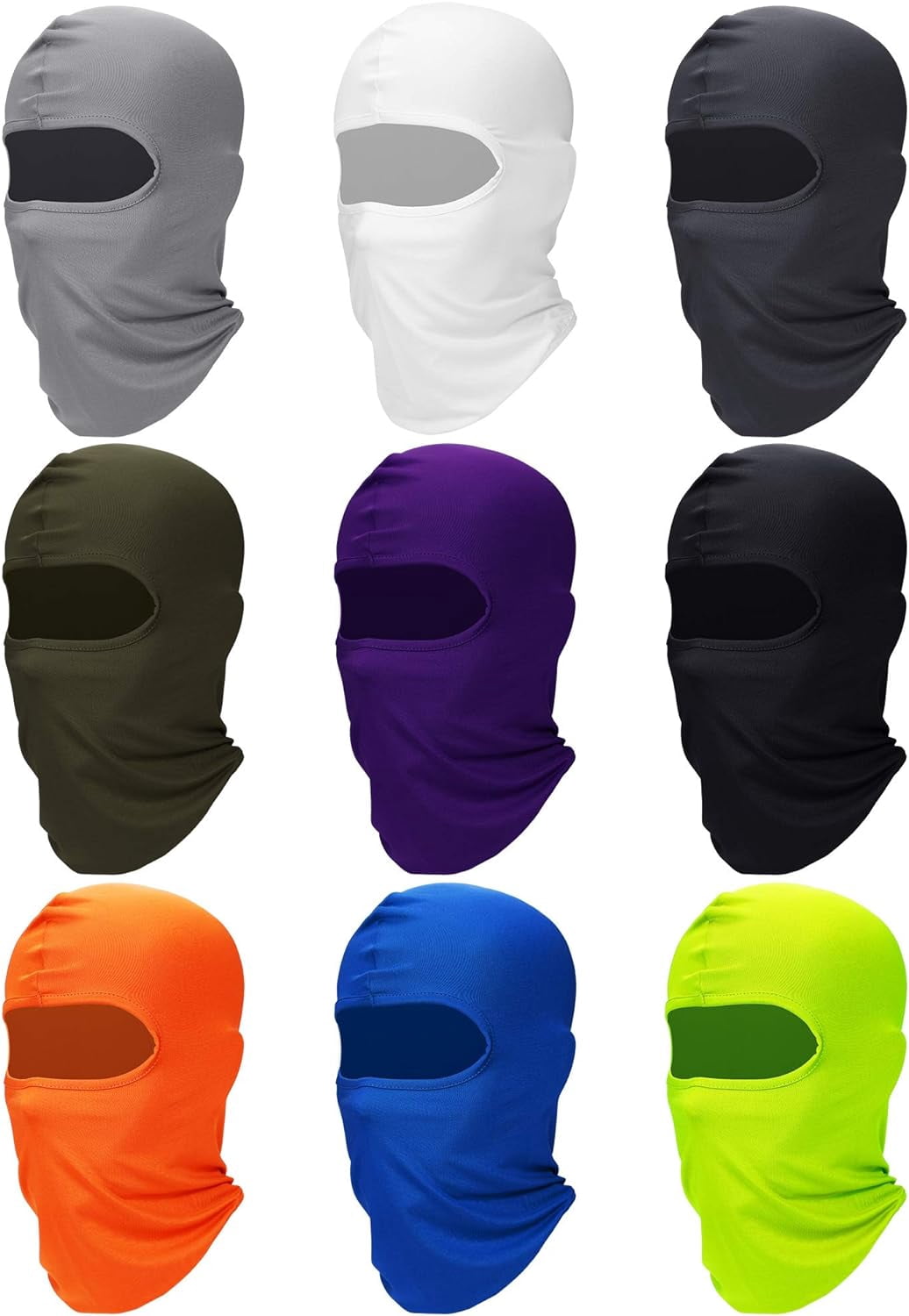 9 Pcs Ski Mask Men Balaclava Pasa Montañas para Hombre Hood Protection ...