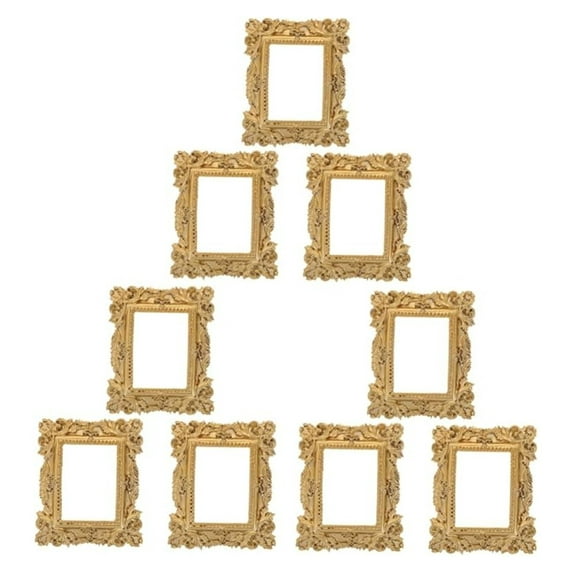 9 Pcs Style Mini Picture Frames (10.80x8.50x1.00 cm) - Bulk Antique ...