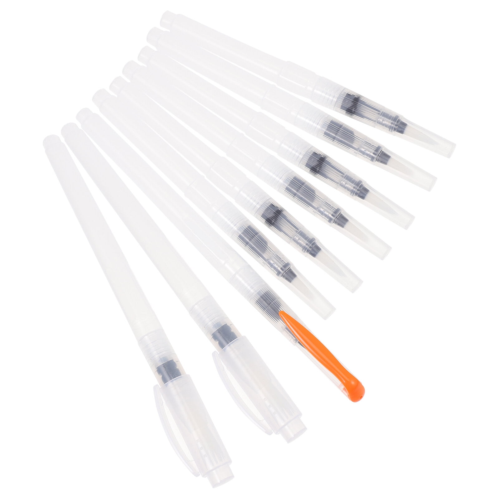 9 Pcs Water Based Brush Pens Beginner Paint Brush Pen Fountain Pen ...