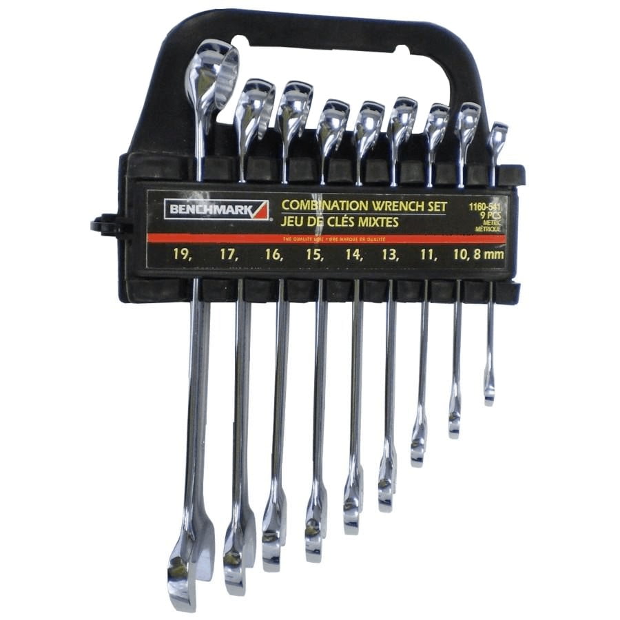9 Piece 8-19mm Metric Wrench Set - Walmart.com