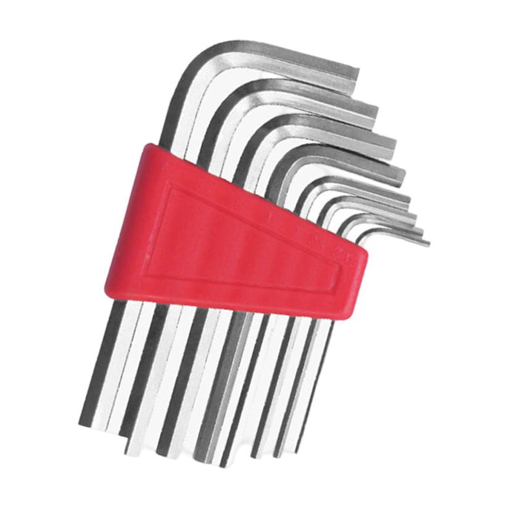 9-Piece Ball Head Hexagon Wrench L-Shaped Hexagonal Household Repair ...