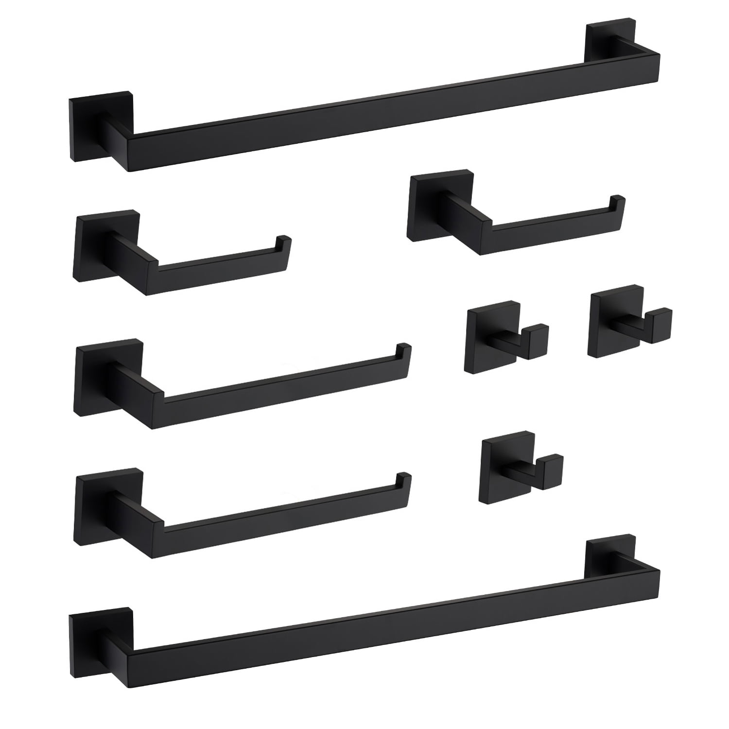 9 - Piece Bathroom Hardware Set - Walmart.com