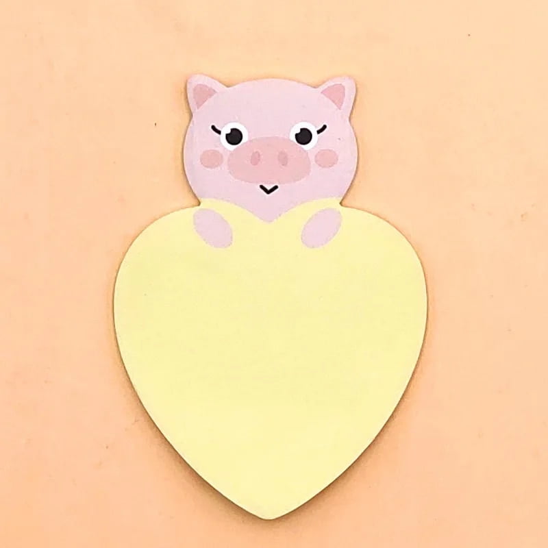 9 Piece Cartoon Adhesive Cute Fruit Notes Notepad Memo Pad Stationery ...