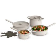 Drew Barrymore's 12pc Non-Stick Ceramic Cookware Set, Pots and Pans ...