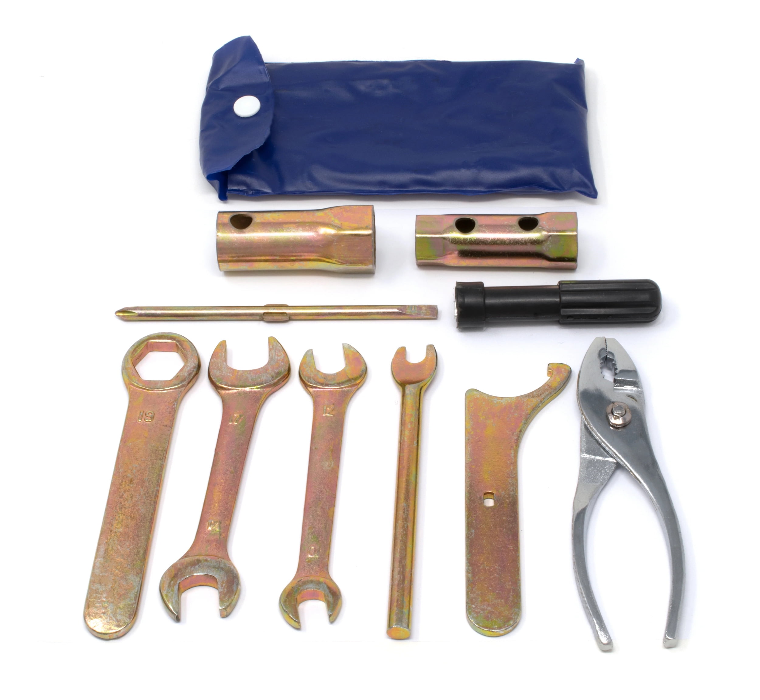 (9) Piece Metric Motorcycle ATV Tool Kit For Honda Yamaha Kawasaki ...