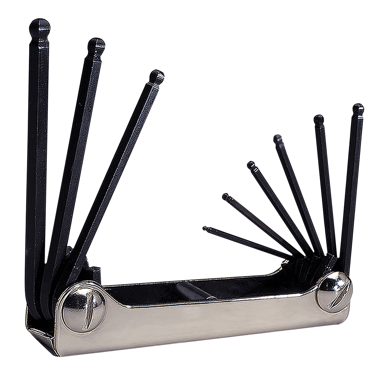 9-Piece SAE Ball End Fold-Up Hex Key Set - Walmart.com