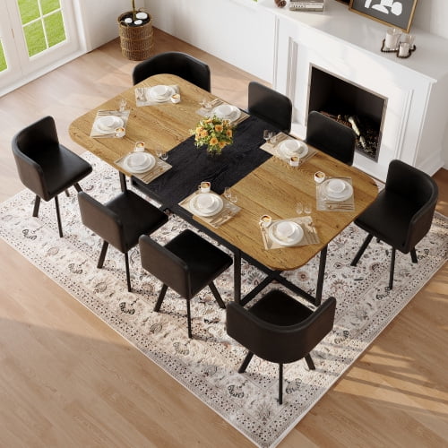 8 Seat Square Dining Table