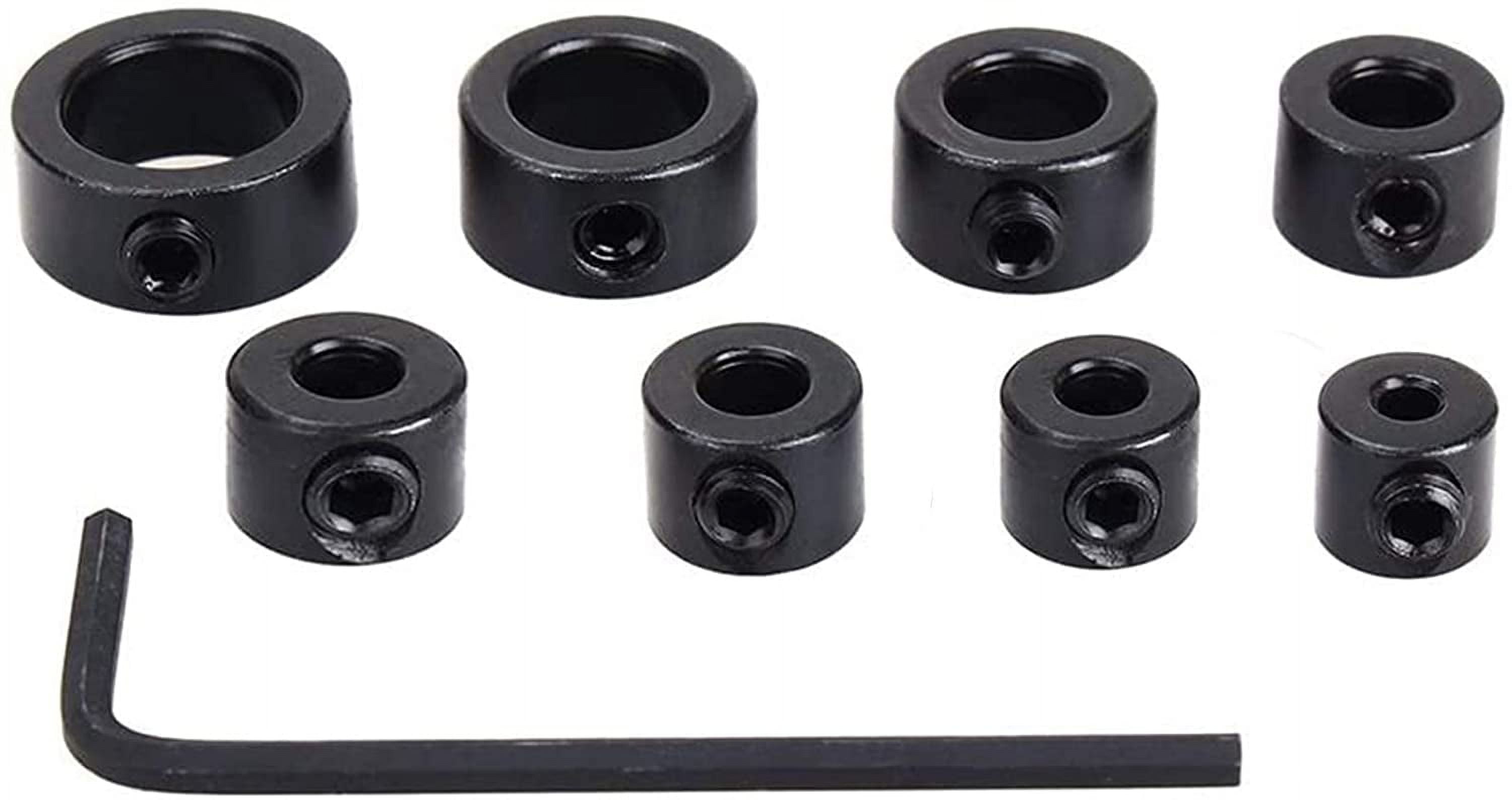 9-Piece Stud Positioning Rings with Depth Limit, Hex Wrench & 8 Rings ...