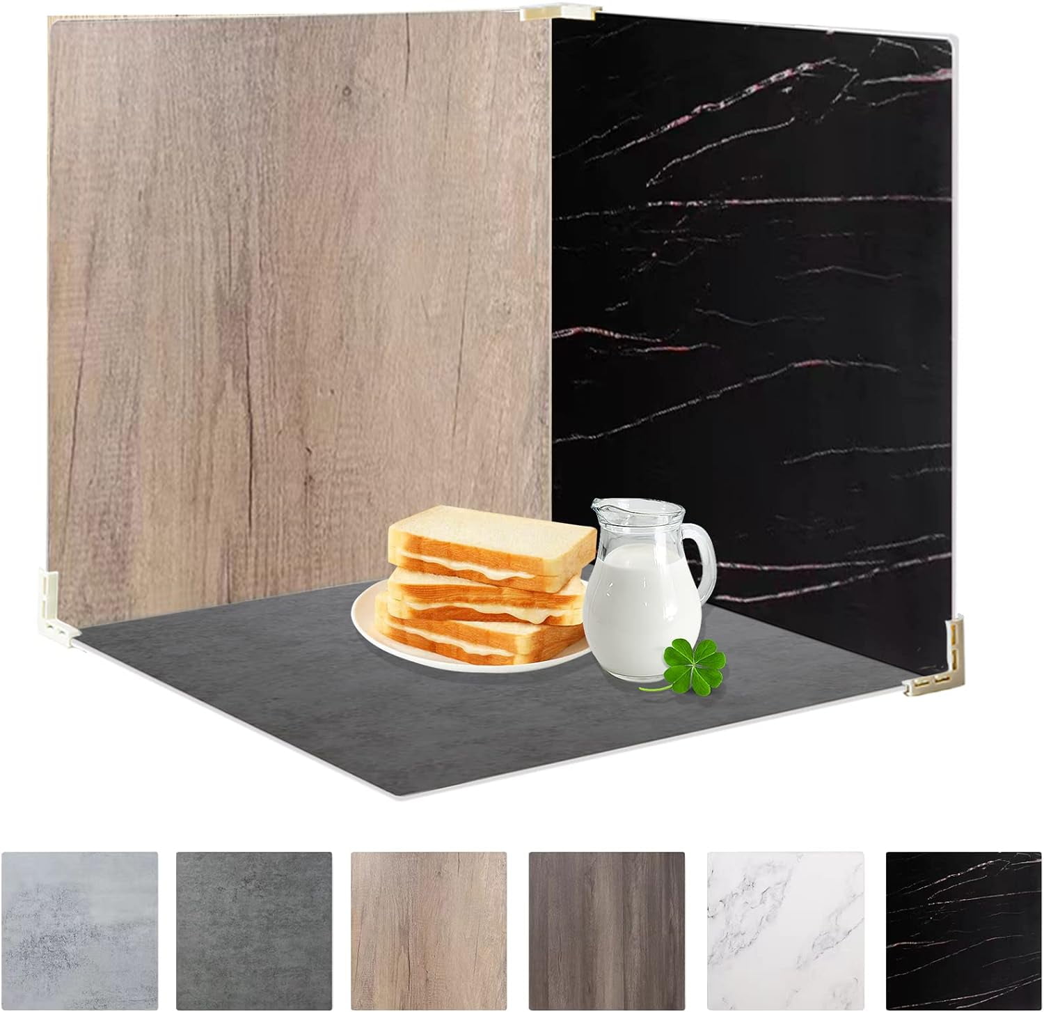 9 Pieces 18 Patterns 24 X 24 Double Sided Photography Backdrops ...