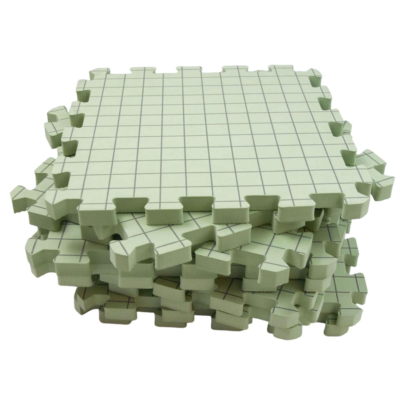 9 Pieces Blocking Mats for Knitting Blocking Boards Smooth Portable DIY ...