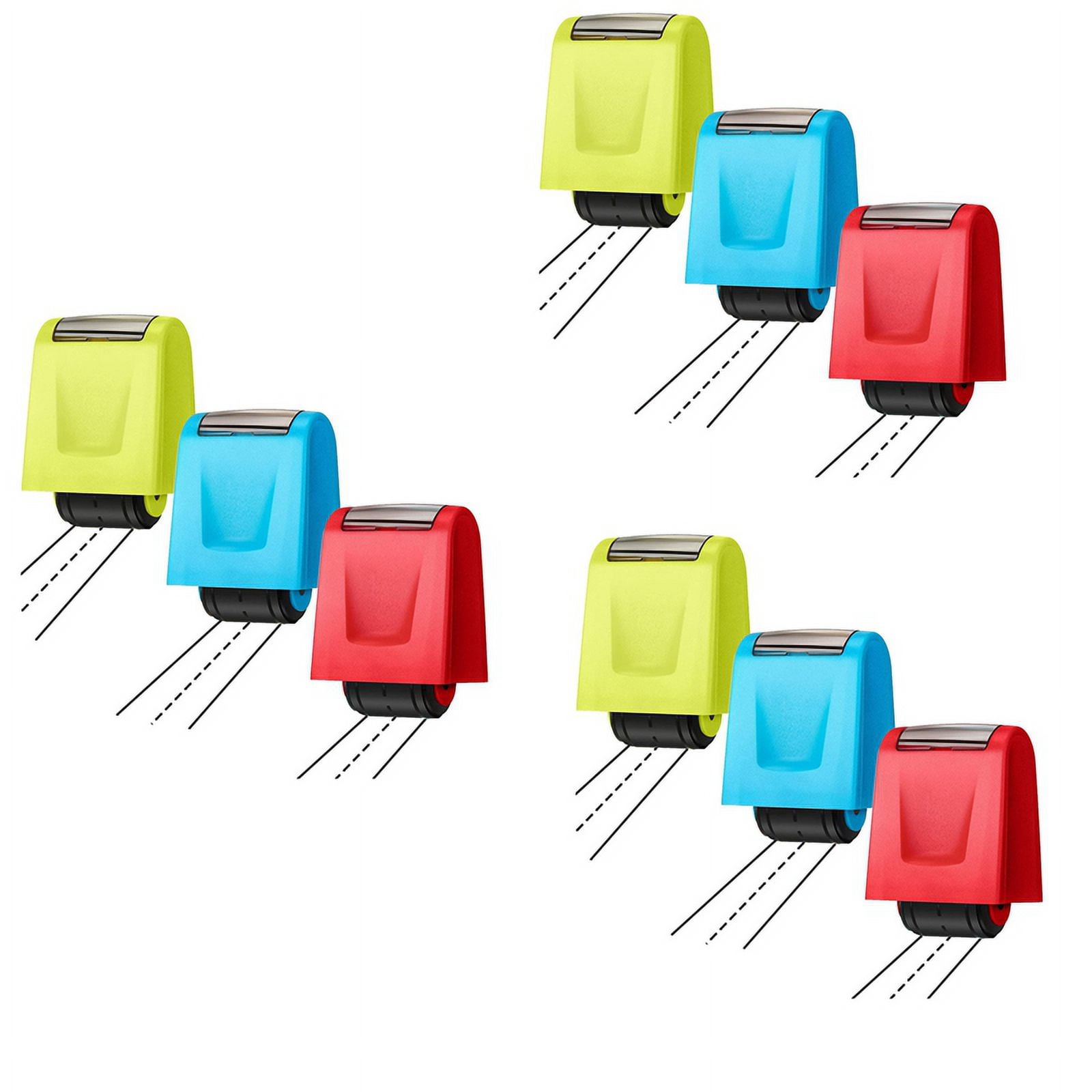 9 Pieces Dashed Handwriting Lines Practice Roller Stamp Self Inking ...