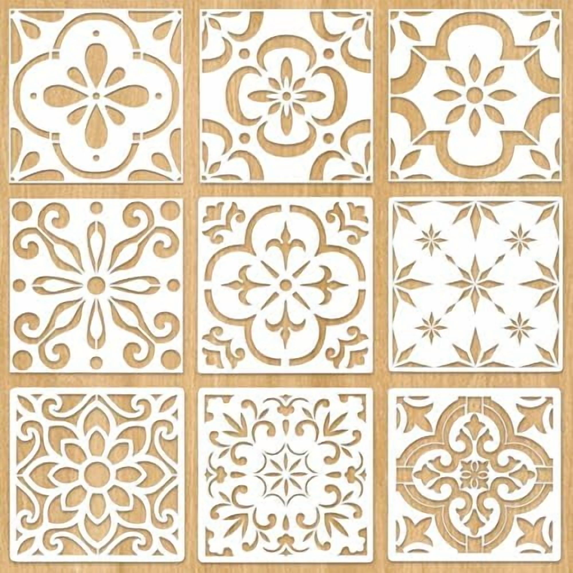 Mexican Tile Stencils