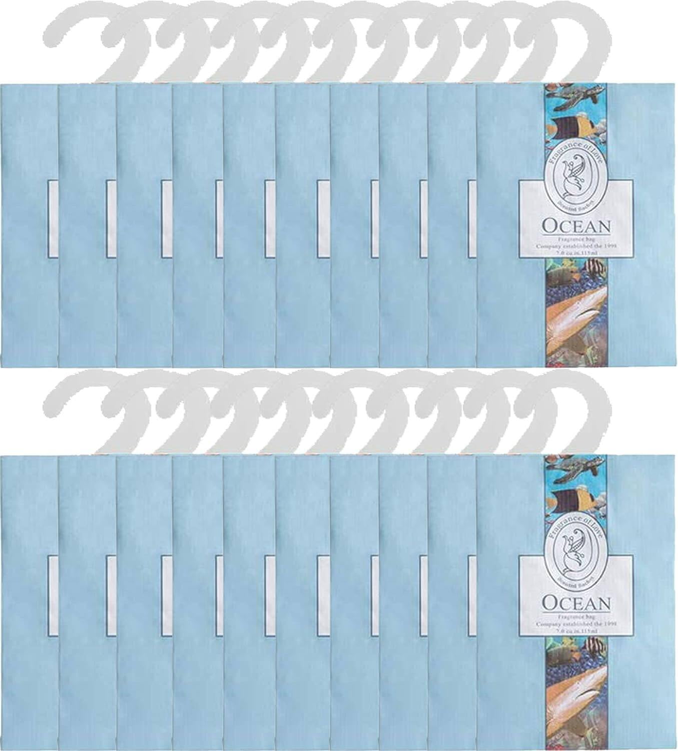 9 Pieces Laundry Fragrance Cabinet Scented Sachets Wardrobe Freshener ...