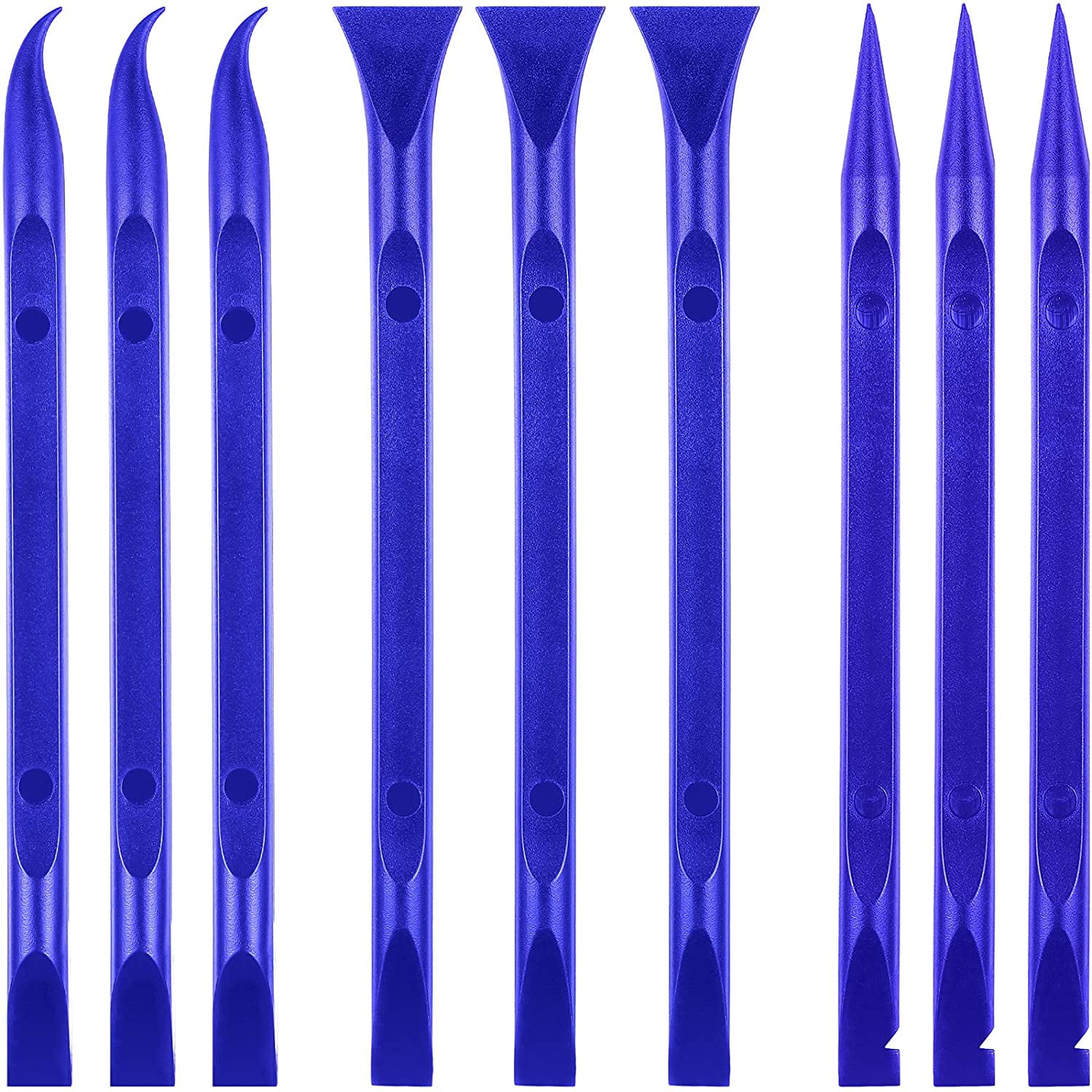 9 Pieces Plastic Scraper Tool Scratch Free Plastic Scraper Cleaning Pen ...