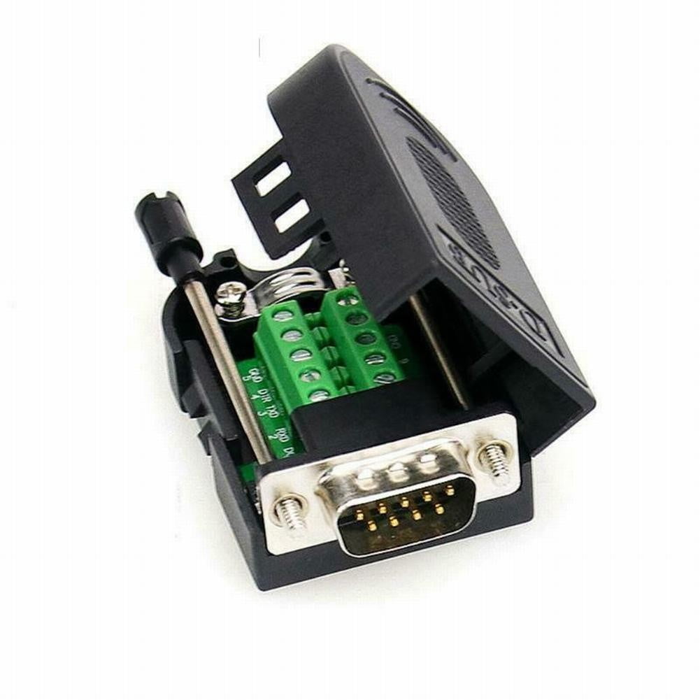 9-Pin Db-9 Connector D-Sub Serial Adapter Breakout Board W/Recyclable ...