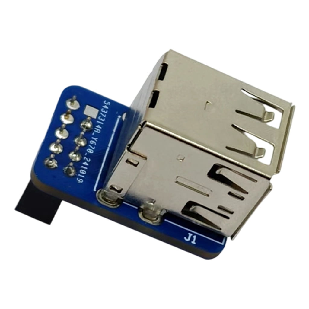9 Pin USB Title To Two Layer USB version Link Board For Mainboard ...