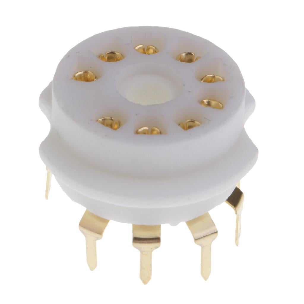 9 Pin Vacuum Tube Socket PCB for 12AU7 / ECC82 12 / ECC83 12AY7 12AZ7 ...