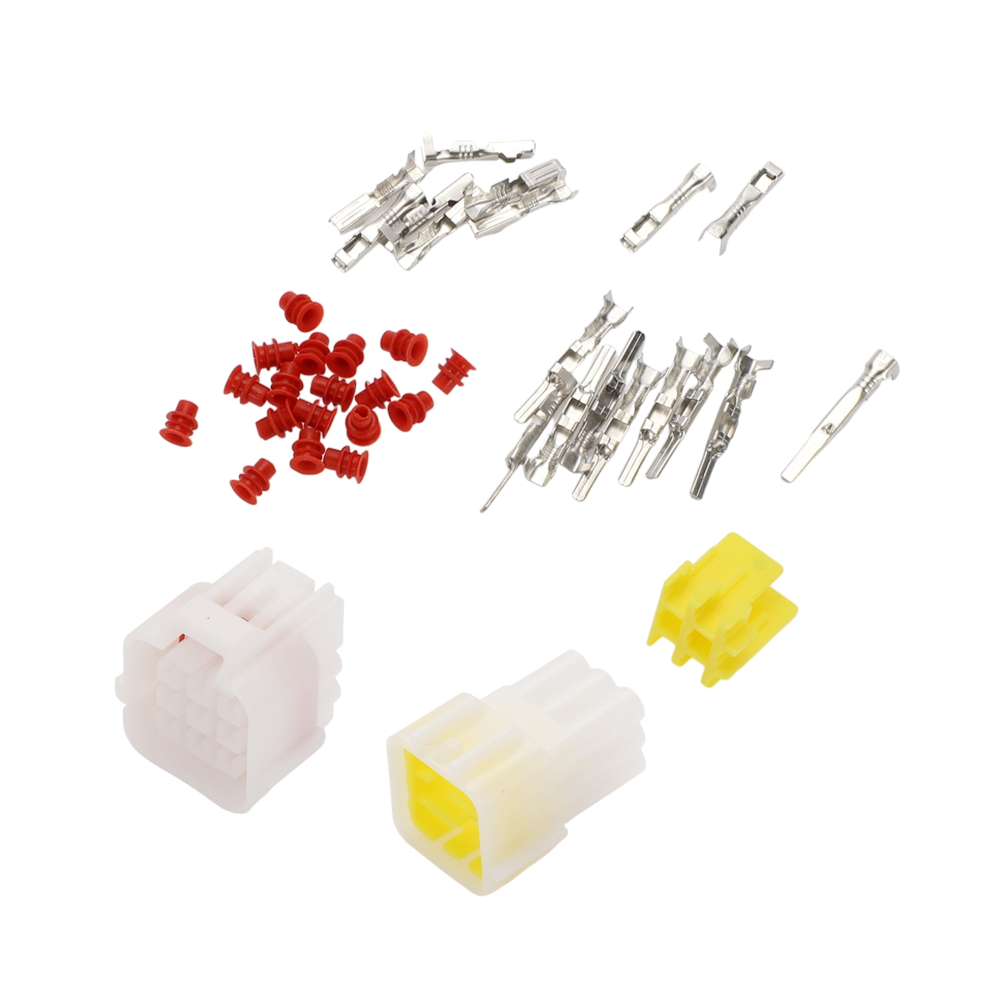 9 Pin Wire Harness Socket Connector Plug Male Female Wire Terminal ...