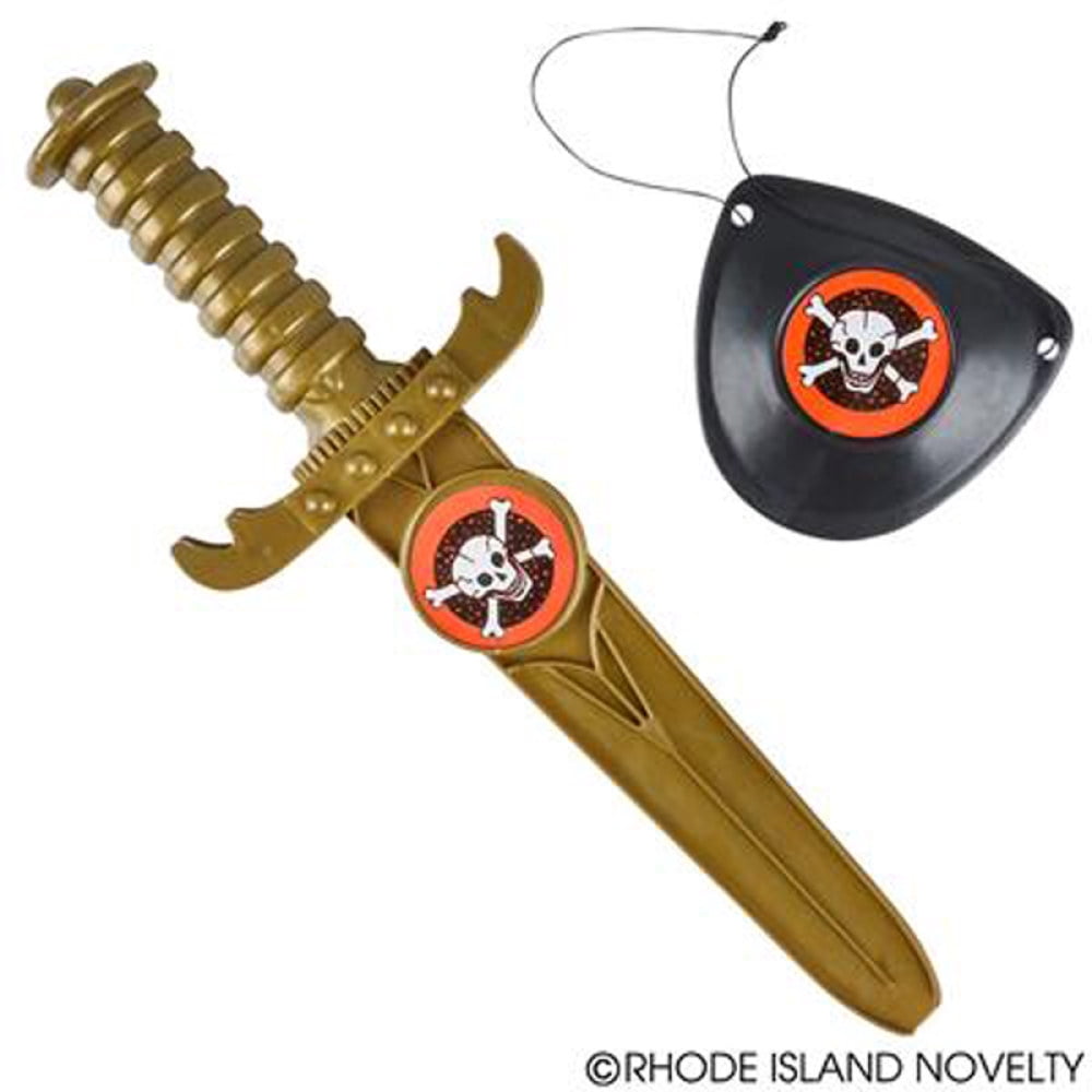 9" Pirate Dagger with Eye Patch - Walmart.com