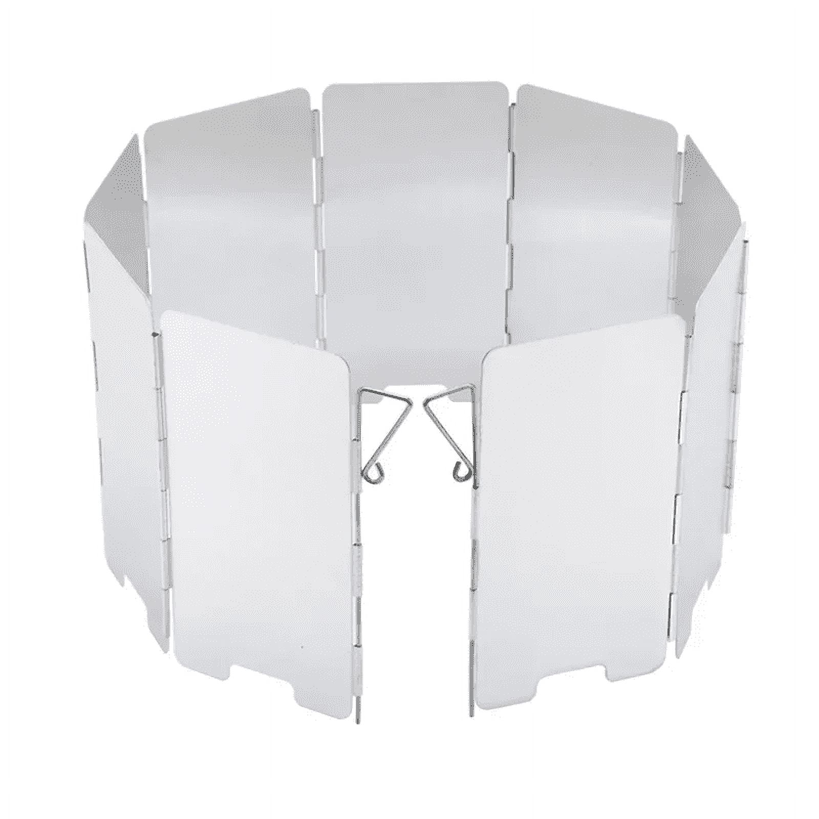 9 Plates Foldable Gas Stove Windshield Outdoor Camping Cooking Burner ...