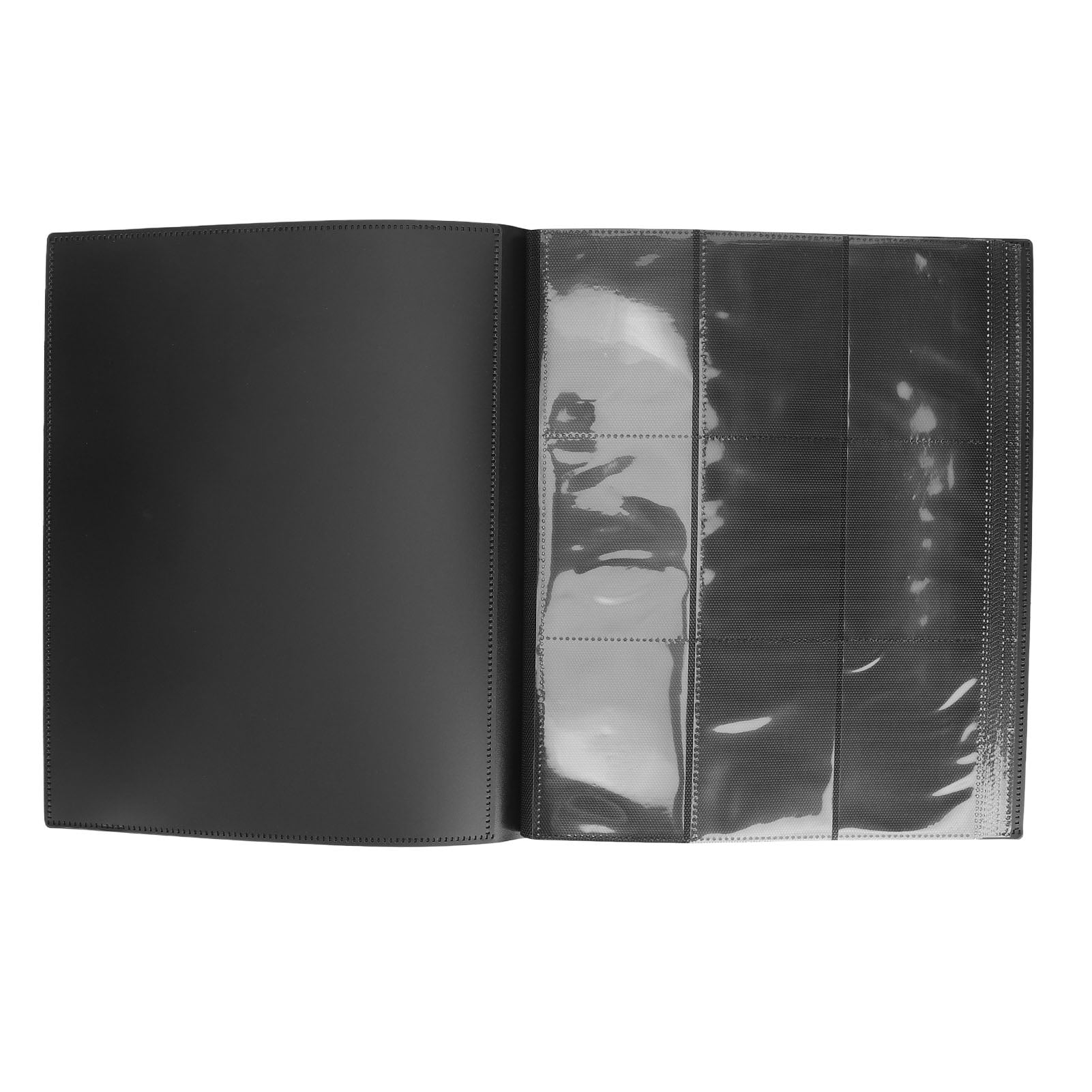 9 Pocket Card Binder 20 Double Sided Pages Trading Card Album Folder ...