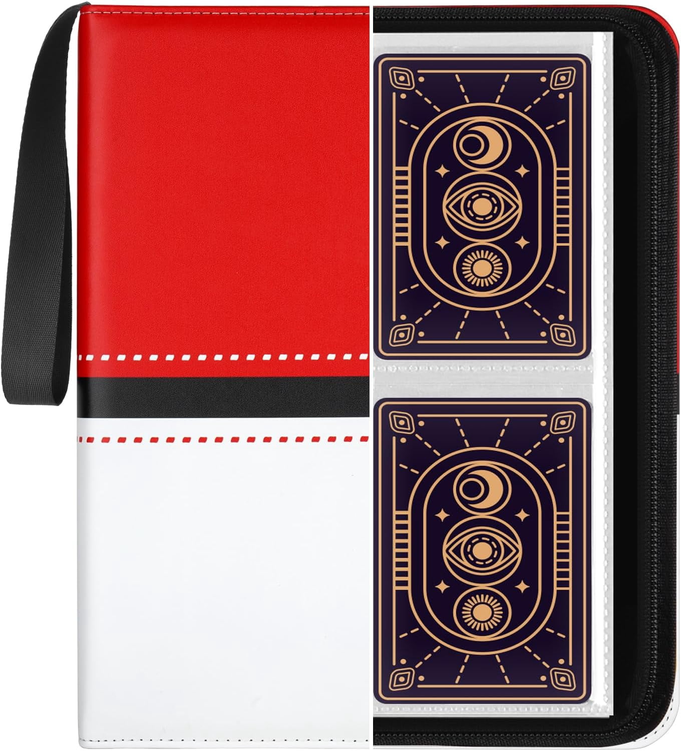 9 Pocket Card Binder, Premium Zip Trading Card Binder, 540 Double Sided ...