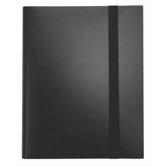 9-Pocket Portfolio Card Binder, Black, 360 Card Capacity, 20 Sheets ...