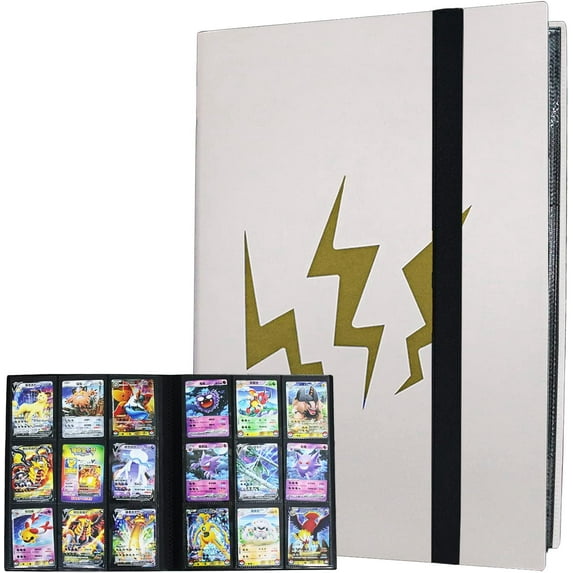 9 Pocket Trading Card Album Scrapbook Trading Cards Album Binder with ...