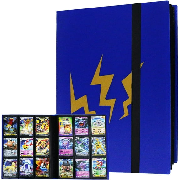 9 Pocket Trading Card Album Scrapbook Trading Cards Album Binder with ...