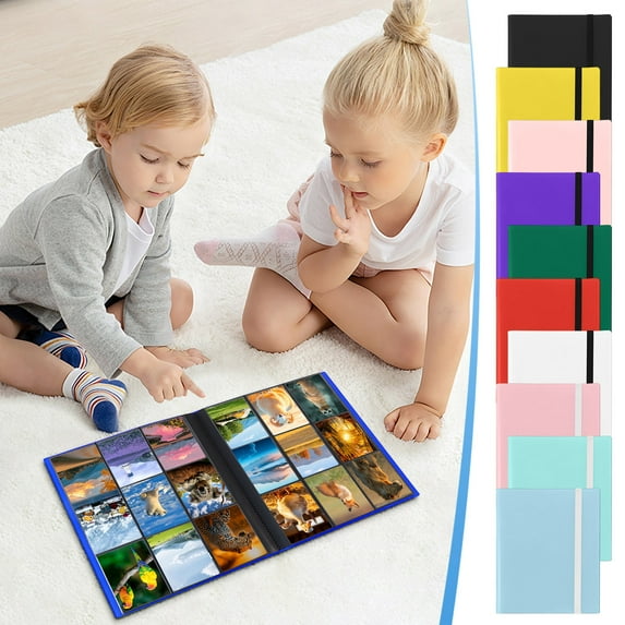 9-Pocket Trading Card Binder - Multiple Pocket Album with Straps, 360 ...