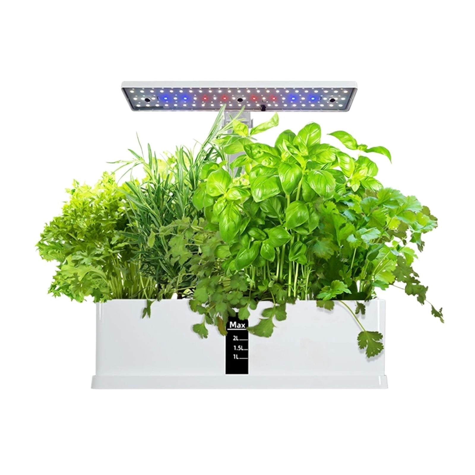 9-Pod Smart Indoor Hydroponic Garden with Auto Timing, 15W LED Grow ...