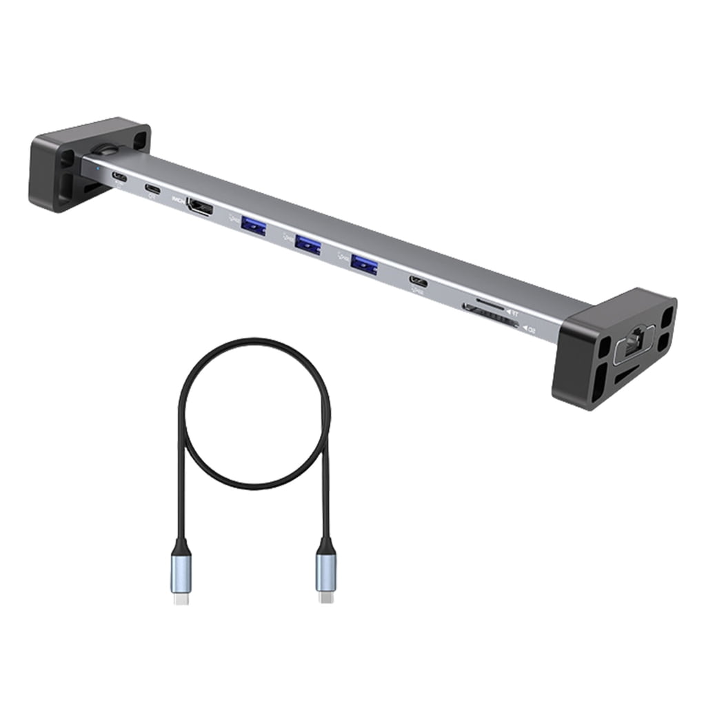 9 Port USB C Docking Station 10Gbps USB Adapter Dock for Laptops ...