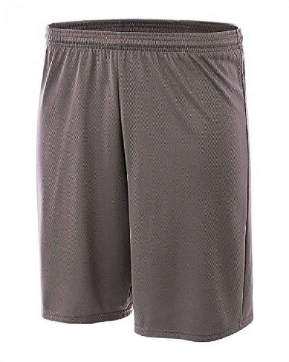 9 Power Mesh Shorts, Graphite, 3X-Large - Walmart.com