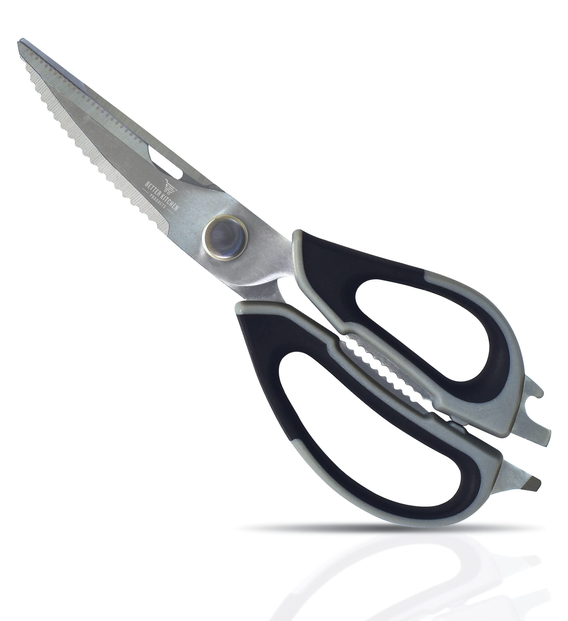 "Better Kitchen Products 9"" Stainless Kitchen Shears, Heavy Duty for ...