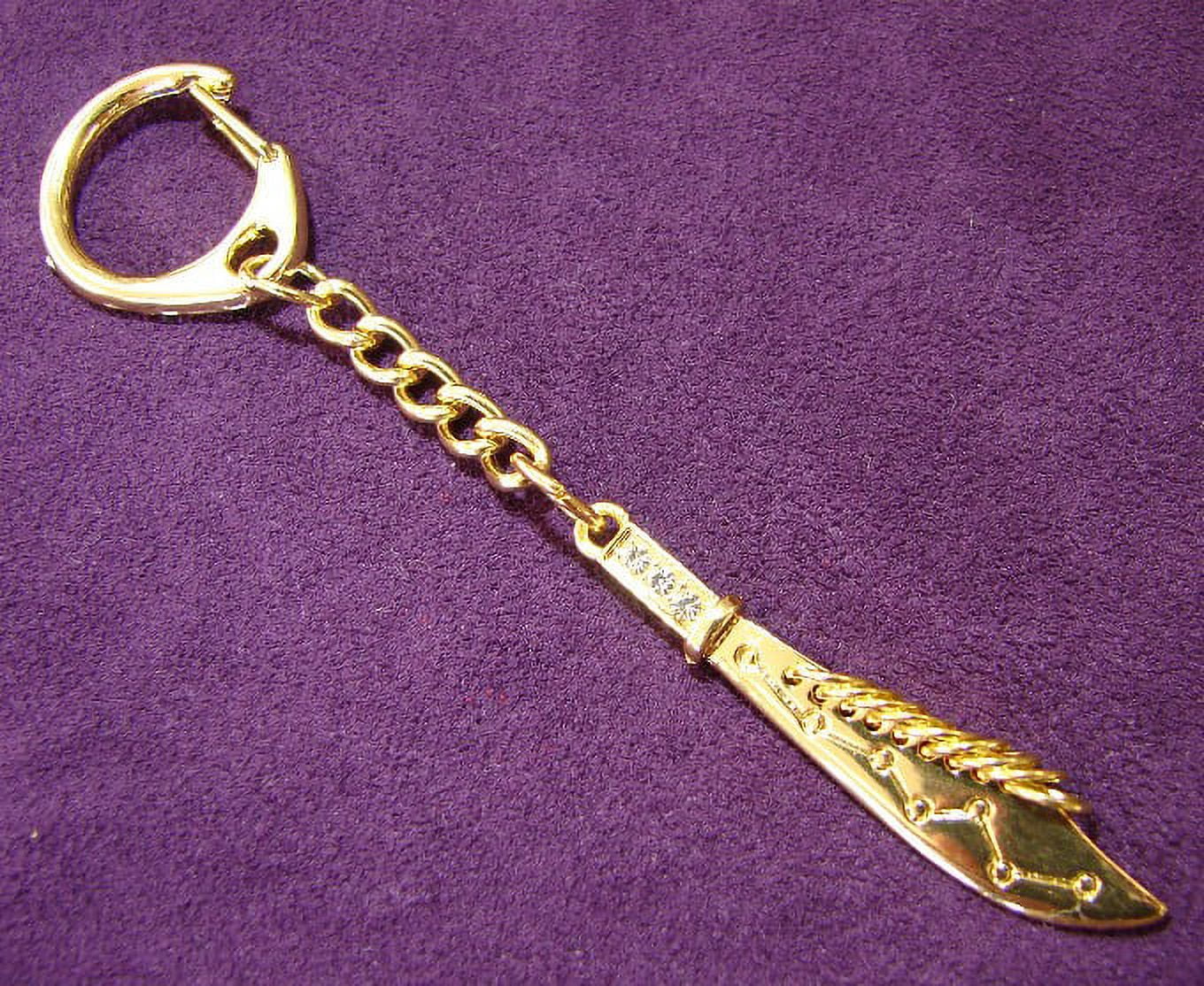 9 Ring Sword Amulet or Keychain in Feng Shui - Walmart.com