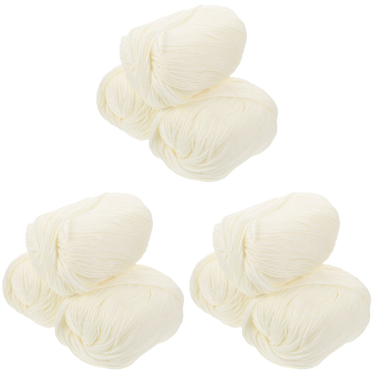 9 Rolls Knitting Yarn Professional Crocheting Accessory Hook Knitted ...