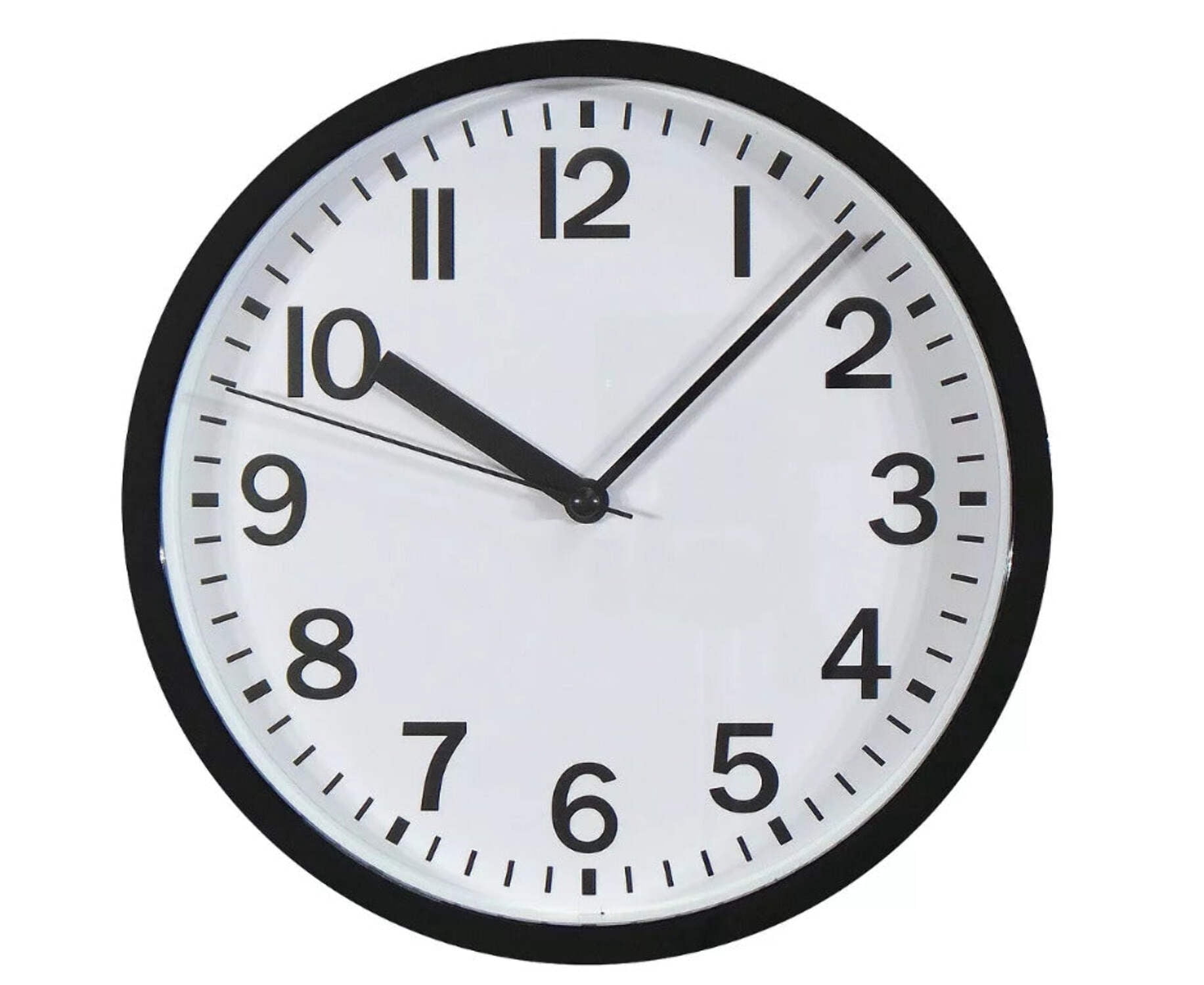9" Round Wall Clock - Room Essentials Black. New In Box. - Walmart.com