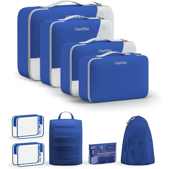 9 Set Packing Cubes for Travel, Gifts for Women Mom,Anti-Tearing ...