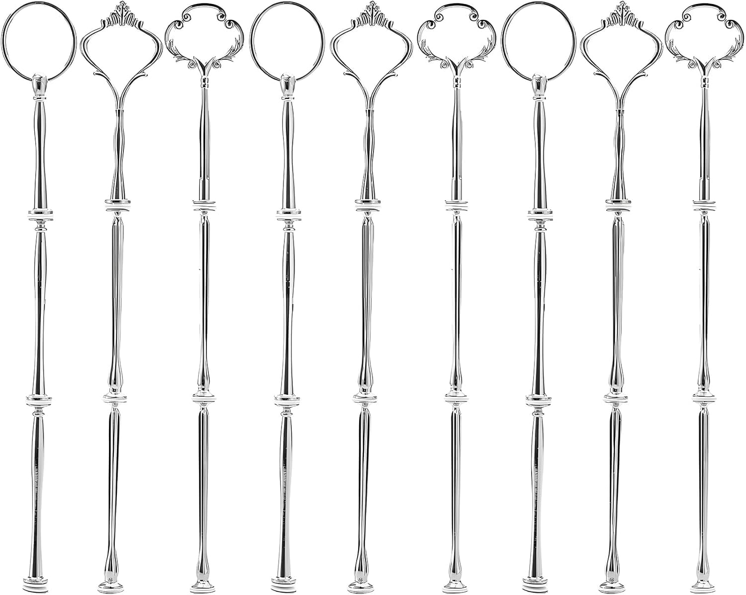 9 Sets 3 Tier Cupcake Stand Fittings, Cake Stand Hardware, Dessert ...