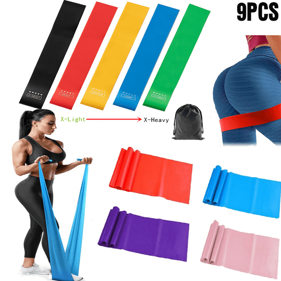 Fitness Resistance Band for Stretching and Yoga, Yoga Resistance Band ...