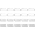 9 Shape Bra Strap Hooks, Adjustment Slide Clip, Bathing Suit Clasp ...