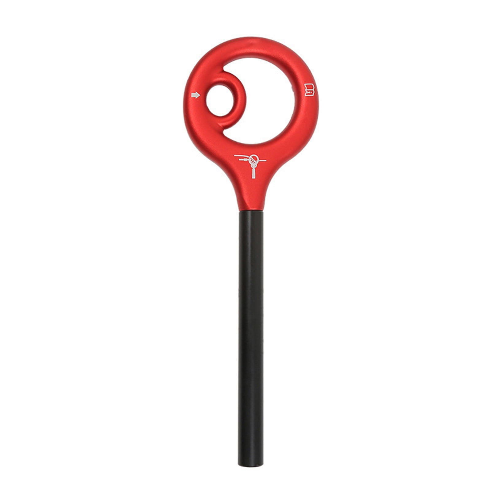 9 Shape Rigging Descender for Rock Climbing and Abseiling Aluminum ...