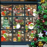 Grinch Window Clings
