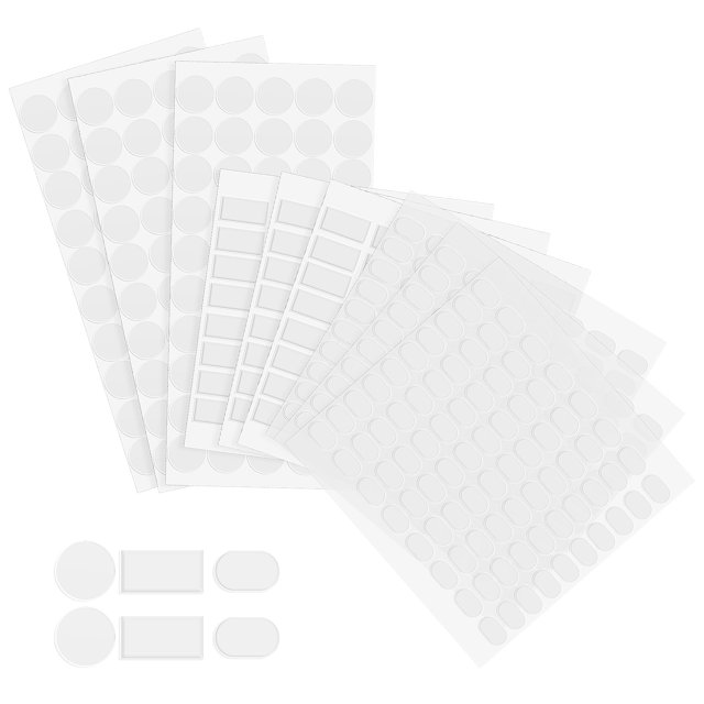 9 Sheets Glue Tape for Scrapbooking Double Sided Adhesive Dots ...