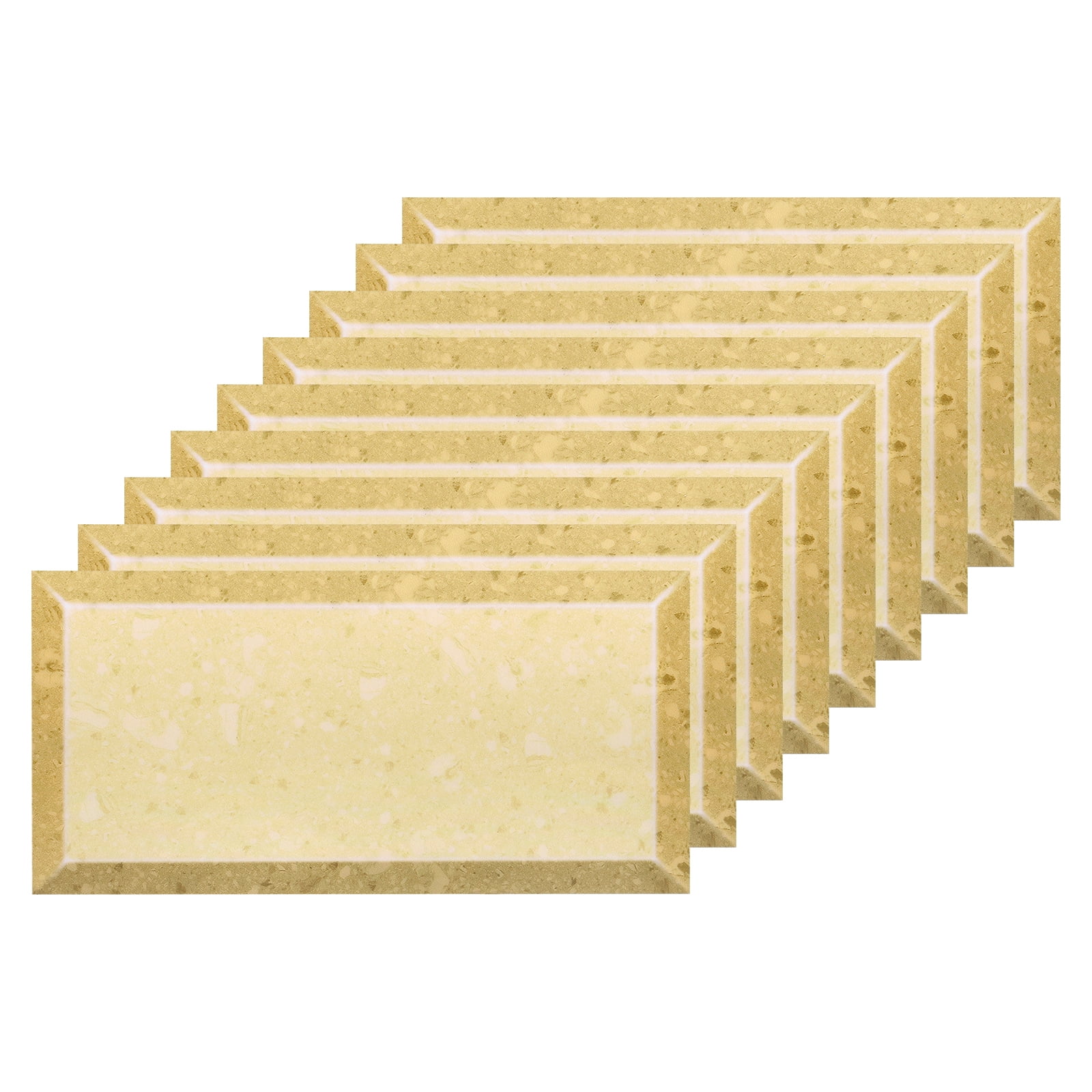9 Sheets Peel and Stick Tiles, 7.87"x3.94"x0.02" for Kitchen Wall ...