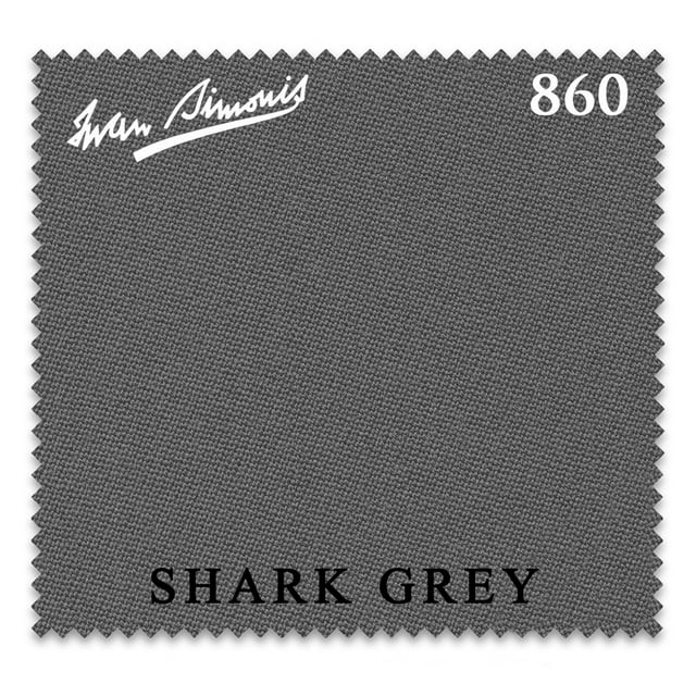 9' Simonis 860 Pool Billiard Table Cloth - Shark Grey - AUTHORIZED ...