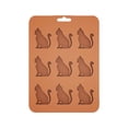 9 Slot Ice Molds Cats Shape Practical Tray Drink Chilling Accessory for ...