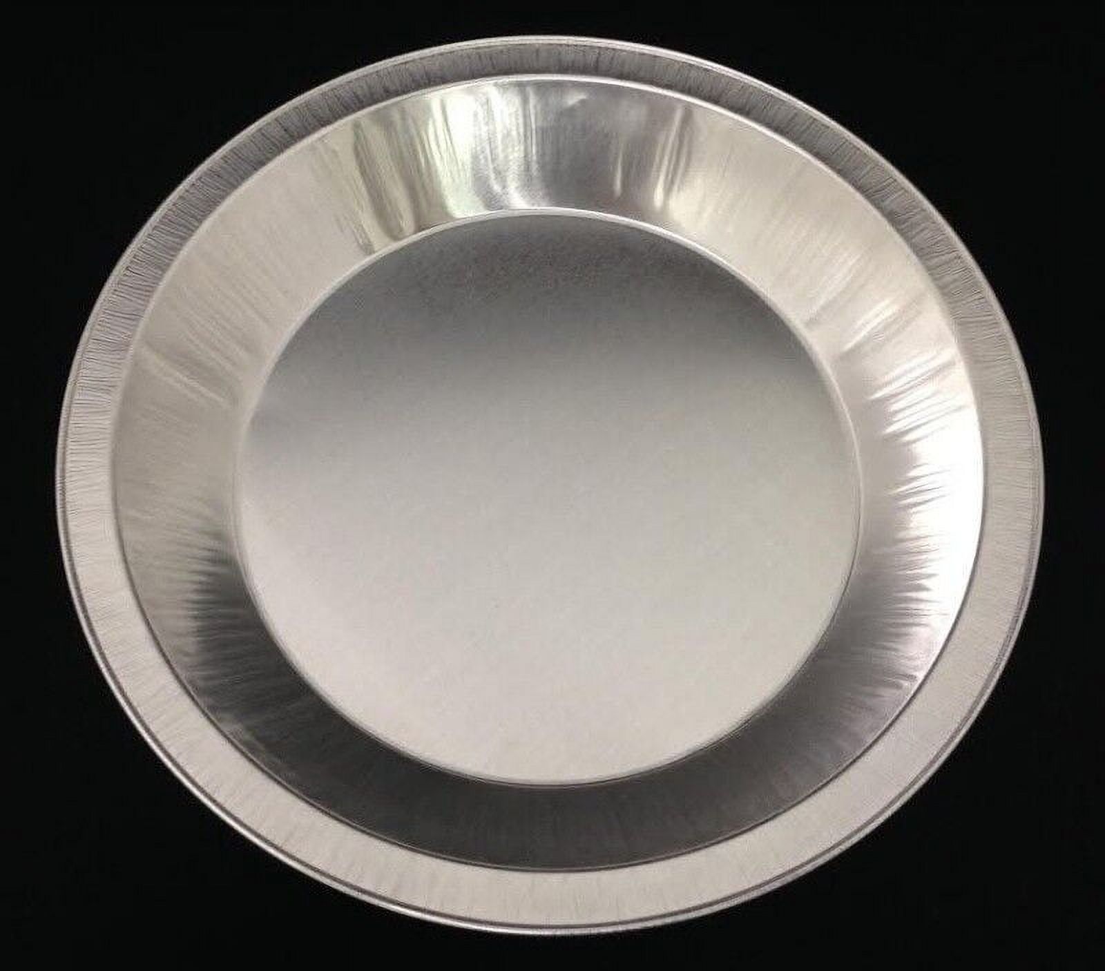 9" Smooth Aluminum Foil Pie Pan Deep 10/PK -HEAVY Tin Plates - Walmart.com