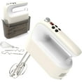 9-Speed Digital Hand Mixer Electric, 400W Powerful DC Motor, Baking ...