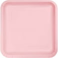 9" Square Disposable Paper Dinner Plates, 18 Pack - Walmart.com